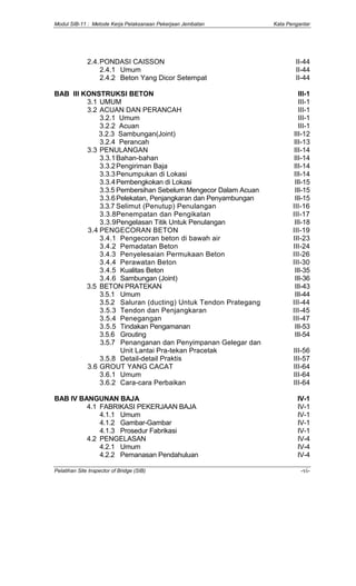 2006 11-metode kerja pelaksanaan jembatan | PDF