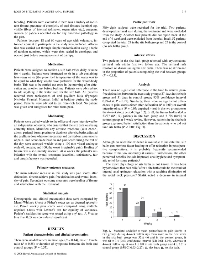ARTICULO BAÑOS DE ASIENTO EN FISURA ANAL | PDF | Bath and Shower | Personal Care