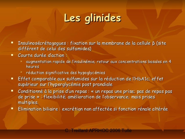 2006 Les antidiabétiques oraux