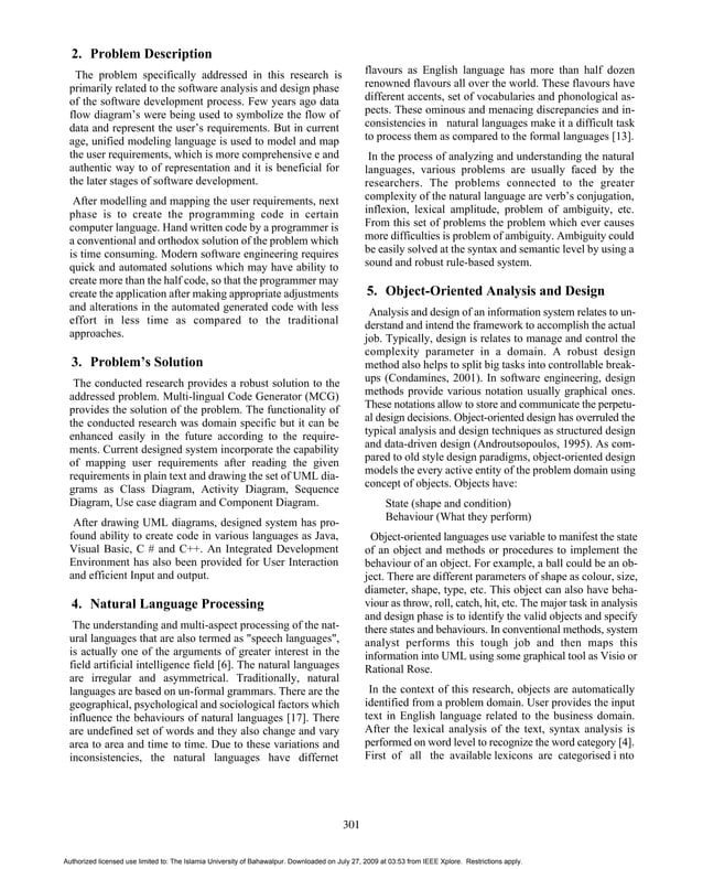 Automated Java Code Generation (ICDIM 2006) | PDF