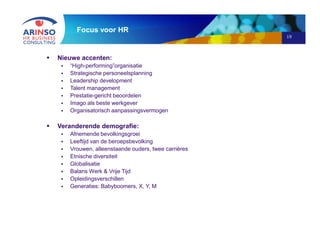 HR in beweging: wat beweegt HR? | PPT