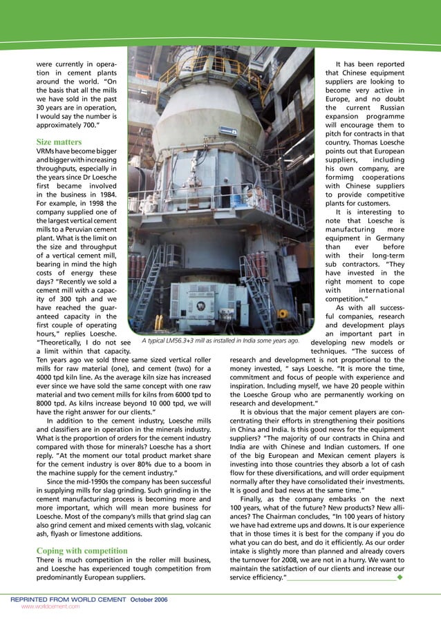 A Peek at the Past: 100th Anniversary of Loesche | PDF