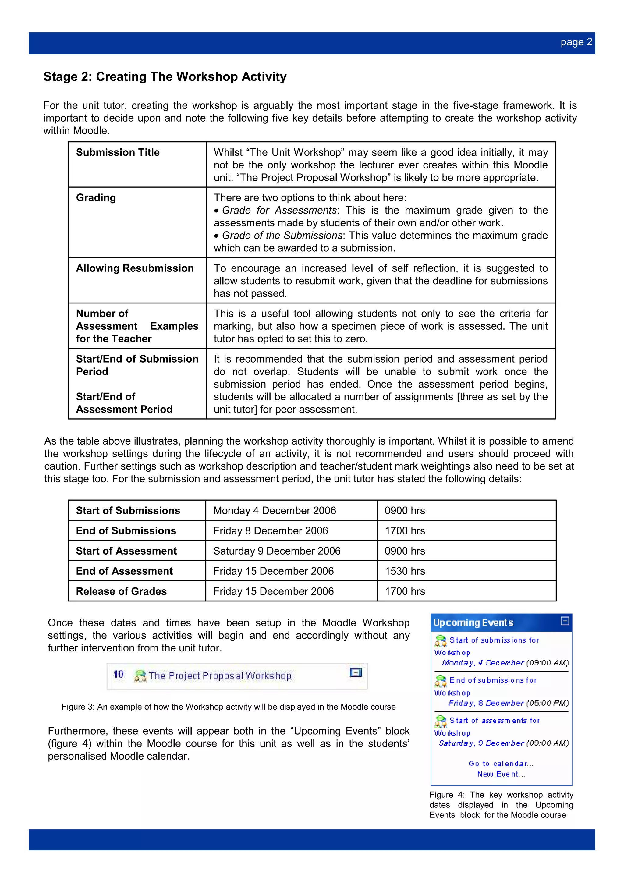 Moodle Workshop Case Study | PDF