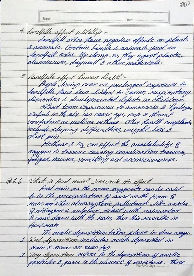 AECC on Environment Studies (BEVAE 181) - Solved Assignment | PDF