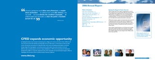 2006 CFED Annual Report | PPT