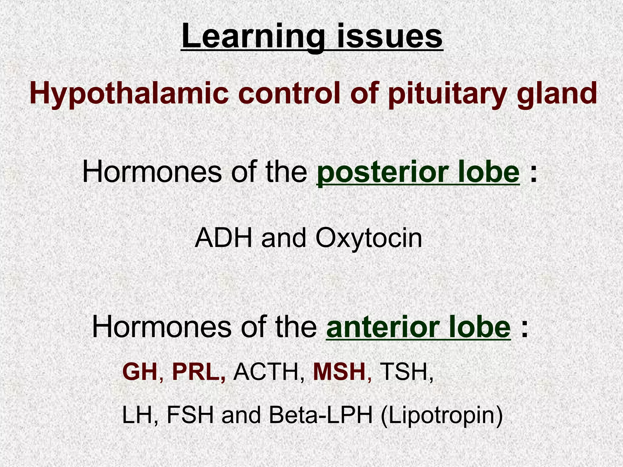 (2006)Endocrine Pituitary Gland | PPT