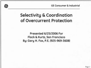 Selectivity and Coodination | PDF