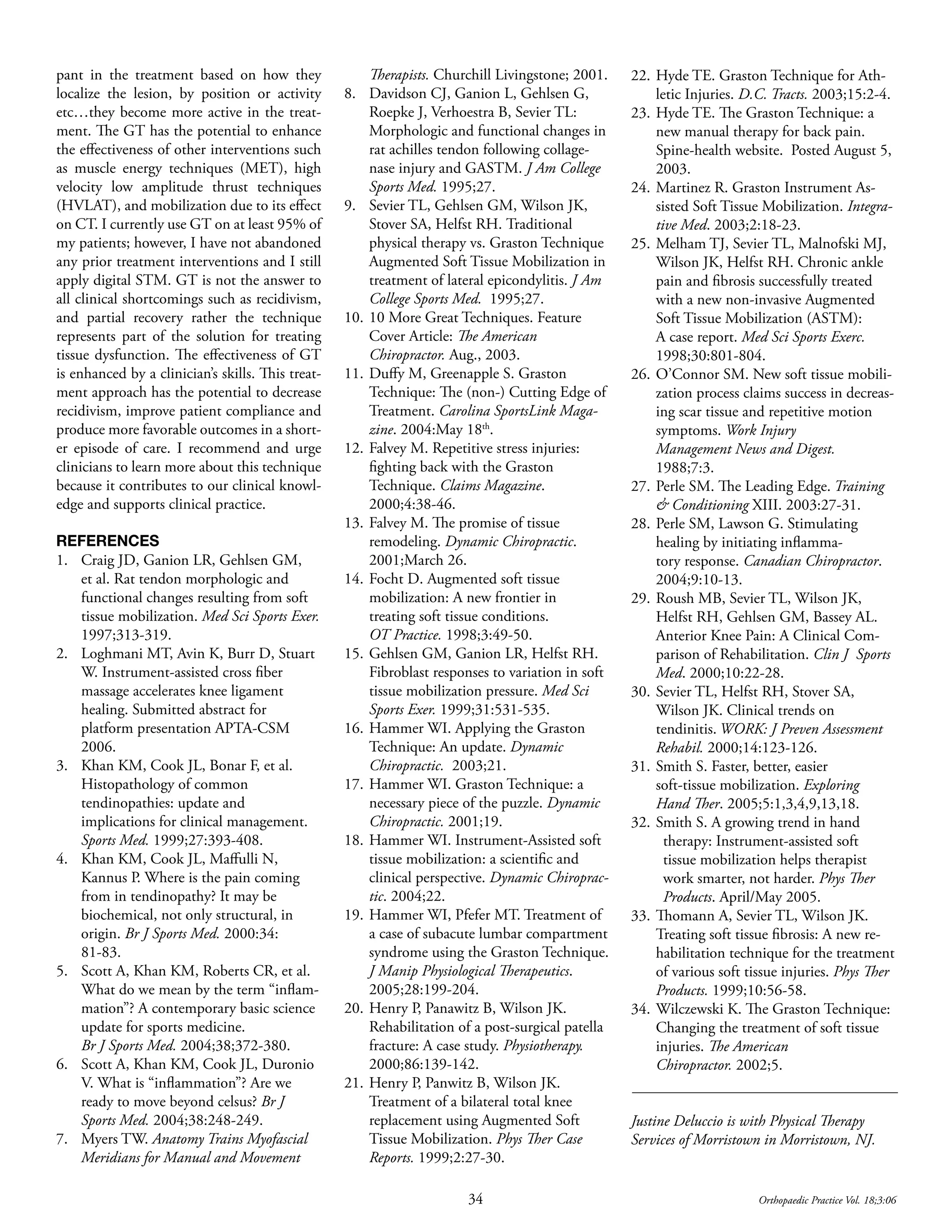 Instrument-Assisted Soft-Tissue Mobilization | PDF