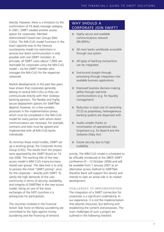 Financial i: Welcome to the planet SWIFT | PDF | Business Banking ...