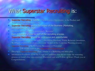 Hire the SuperStar | PPT