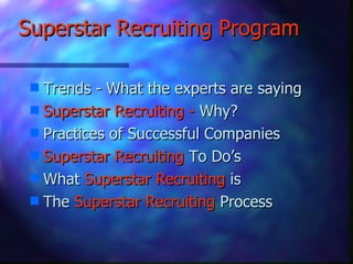 Hire the SuperStar | PPT