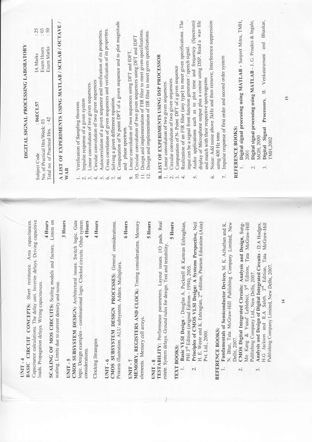 2006 schem 5 and 7 ec syllbus copy | PDF