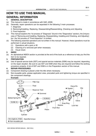 2006 toyota sienna service repair manual | PDF