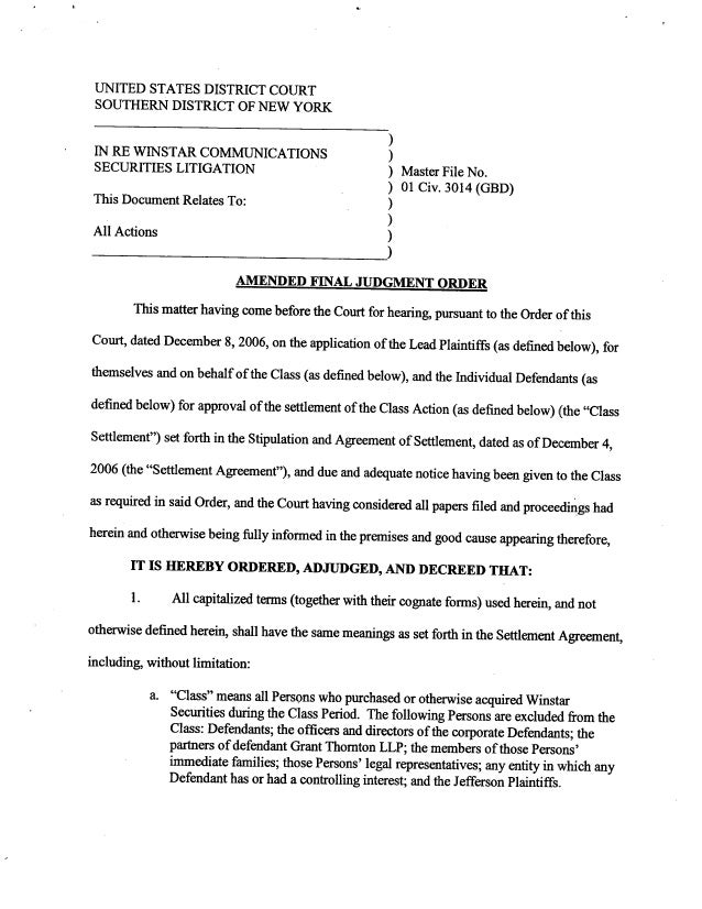 2007 03-20 winstar amended final judgment order