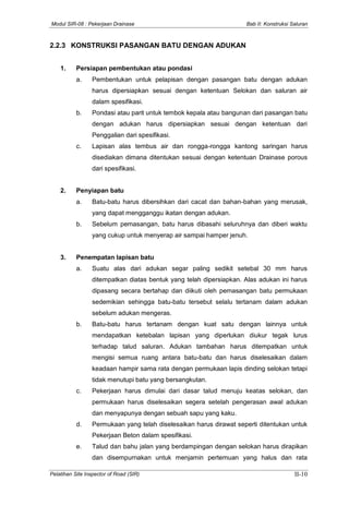 2007 08-pekerjaan drainase | PDF