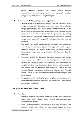 2007 08-pekerjaan drainase | PDF