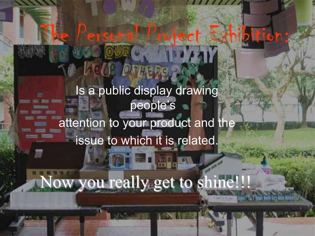 The Personal project introduction Powerpoint Presentation | PPT