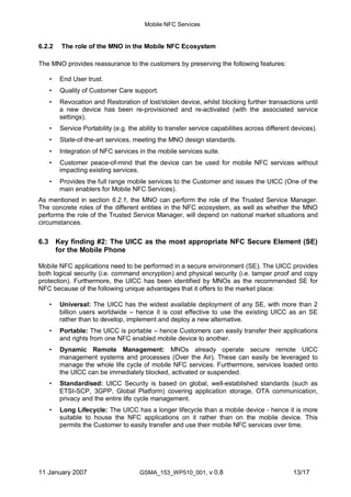 2007 09 - gsma - mobile nfc services | PDF