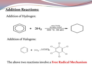 Presentation on Benzene | PPTX