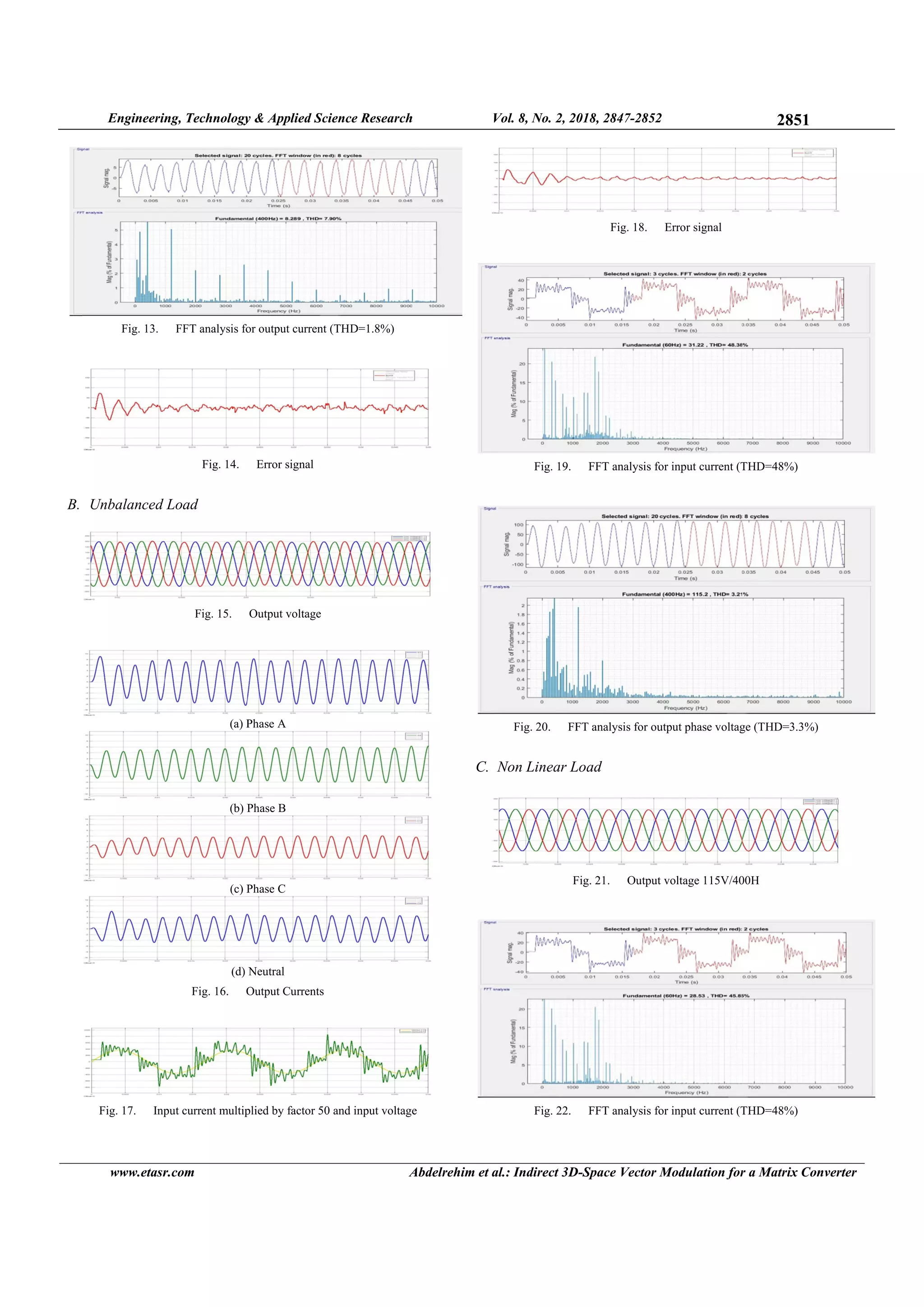 Indirect 3d Space Vector Modulation For A Matrix Converter Pdf