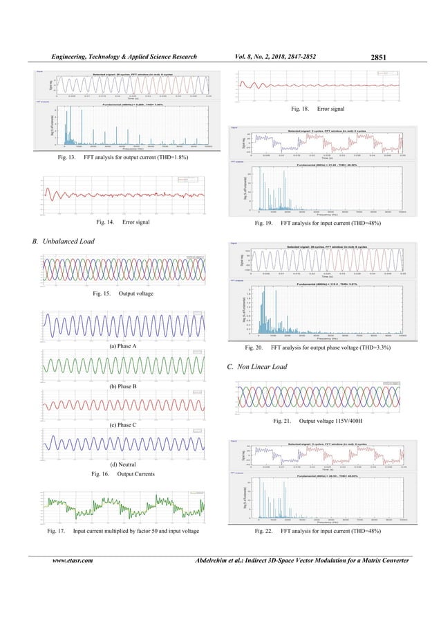 Indirect 3D-Space Vector Modulation for a Matrix Converter | PDF