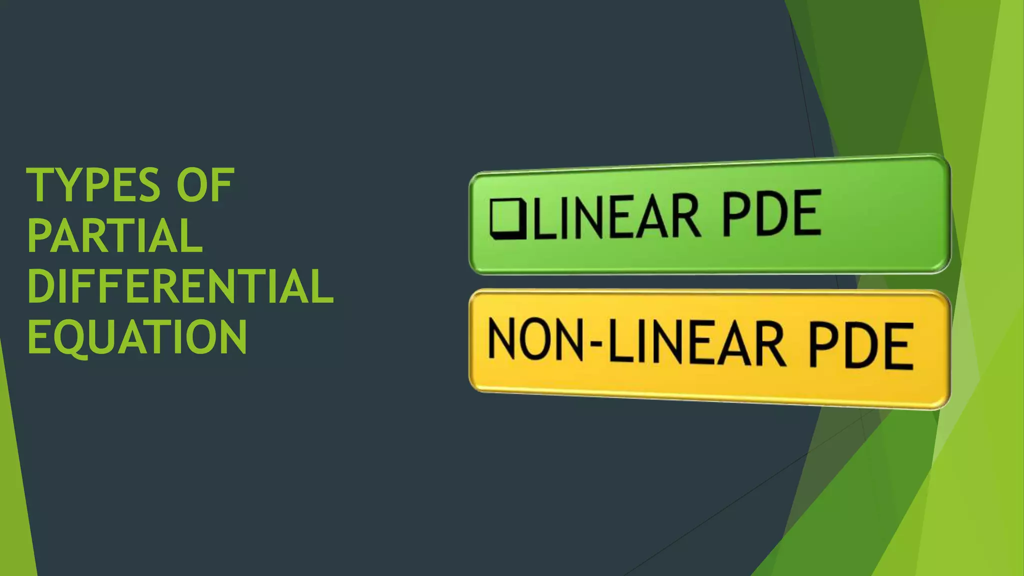 application of differential equations | PPTX