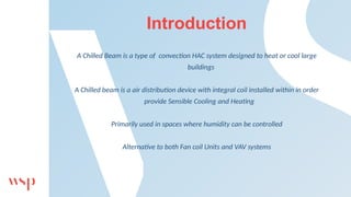 Chilled Beam System Design and Applications | PPTX