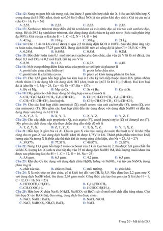 Đề thi đại học 2007 môn Hóa Học khối B | PDF