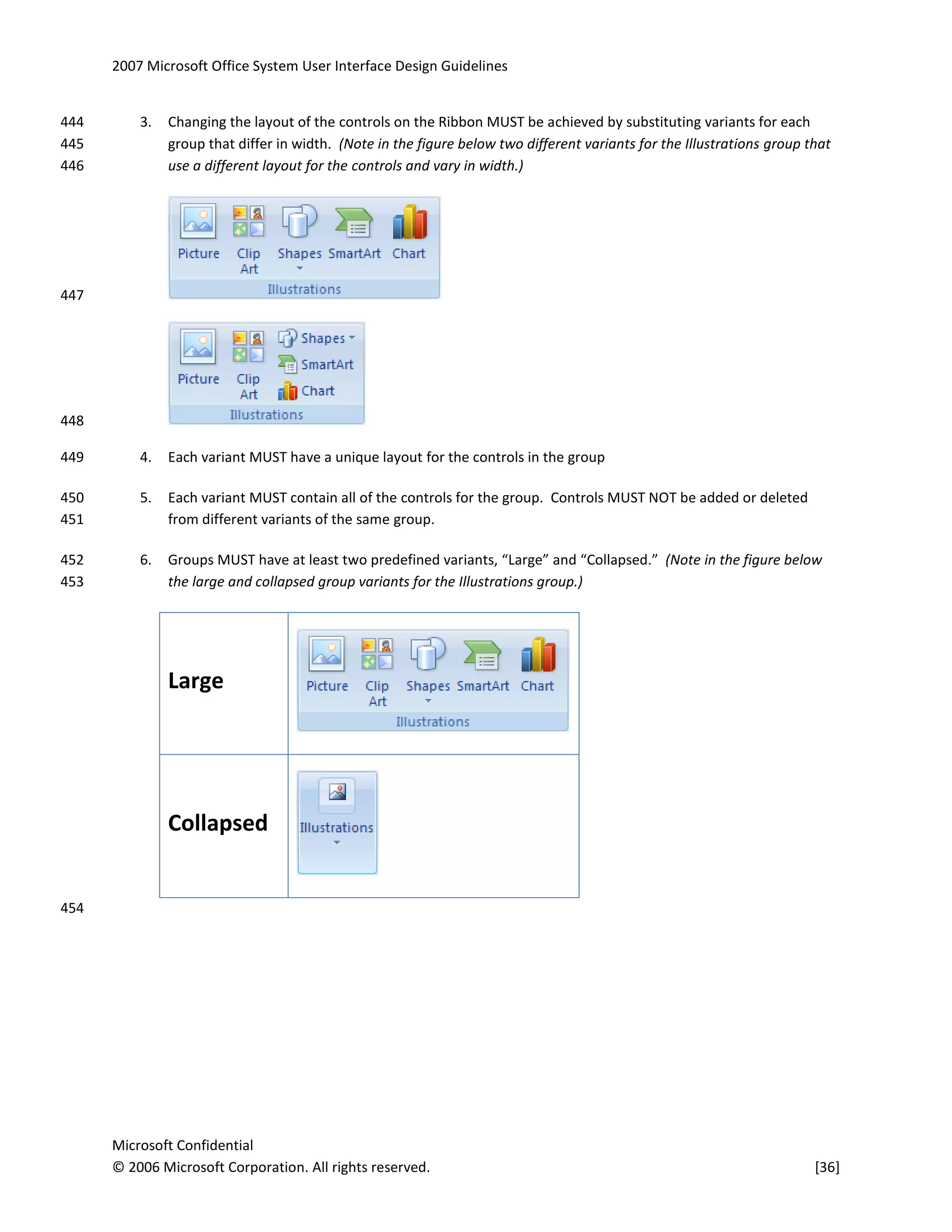2007 Office UI Design Guidelines License | PDF