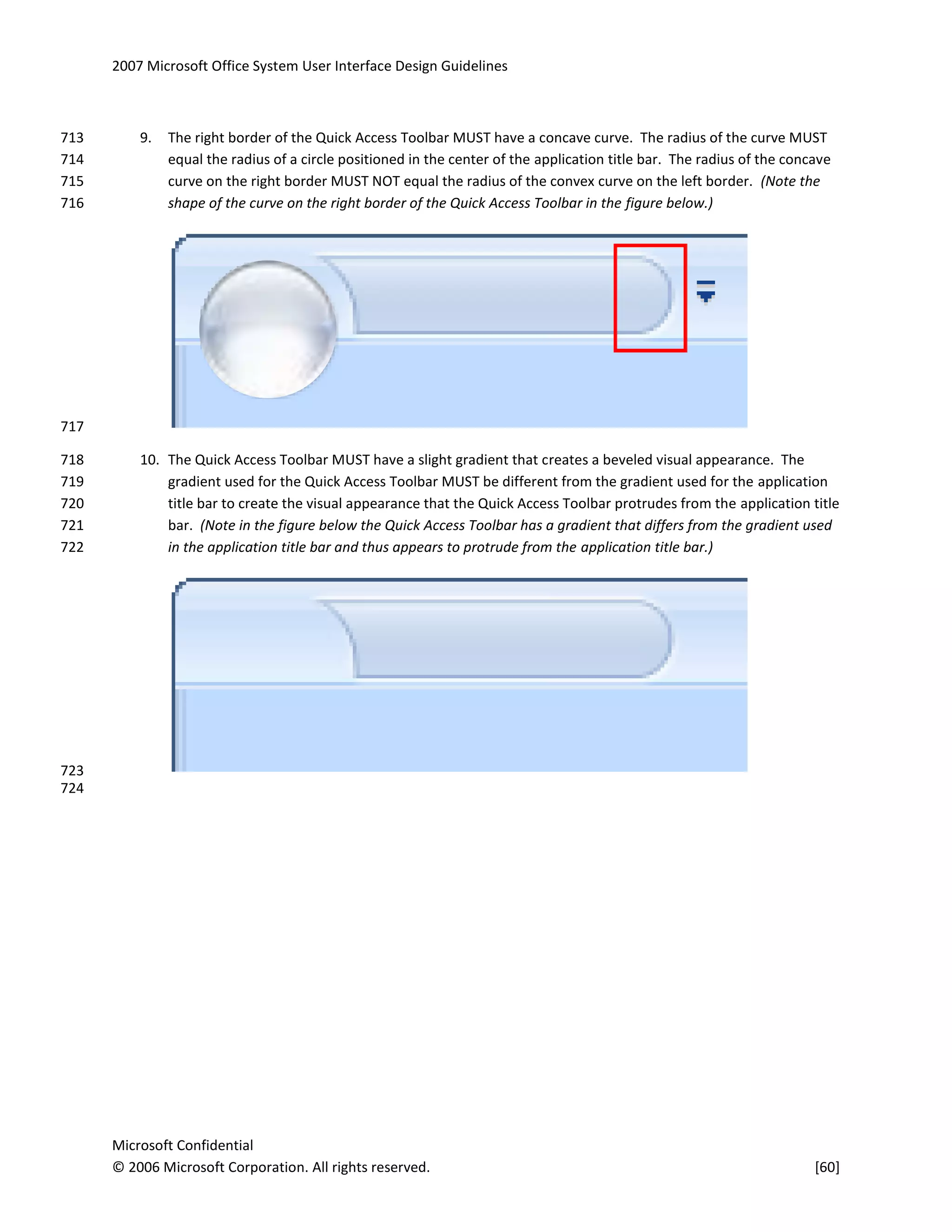 2007 Office UI Design Guidelines License | PDF