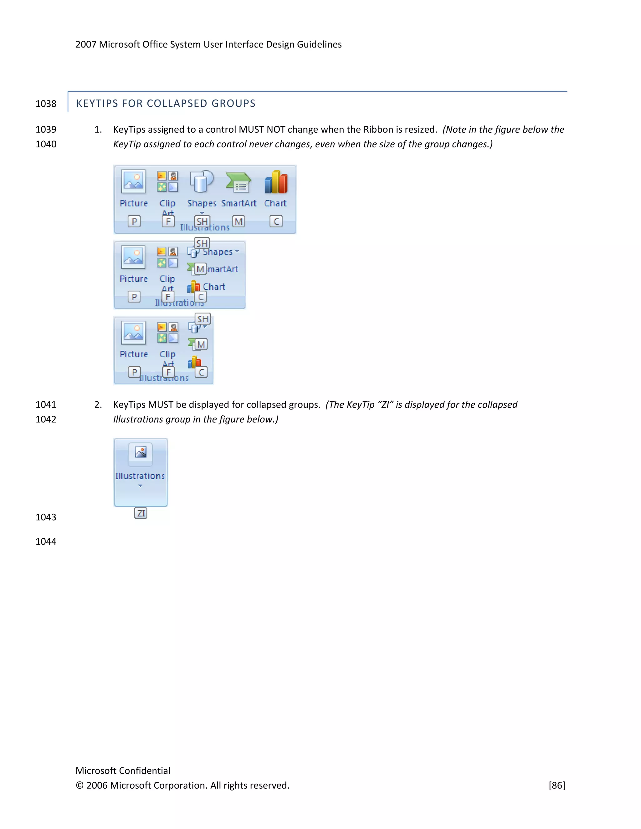 2007 Office UI Design Guidelines License | PDF