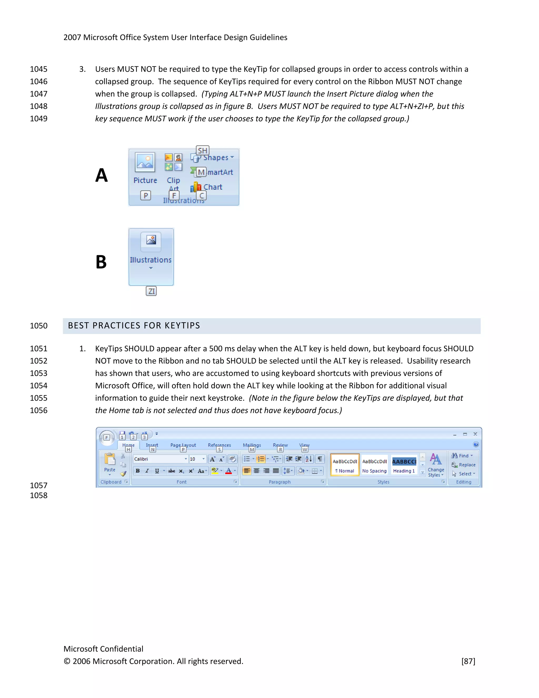 2007 Office UI Design Guidelines License | PDF