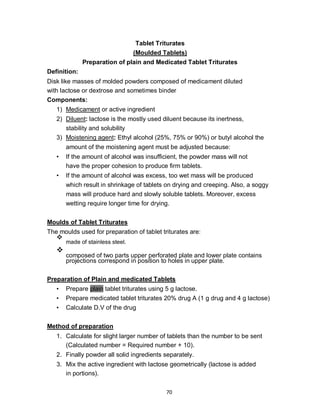 2007 practical pharmaceutics dosage form laboratory 1 | PDF