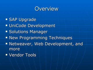 2007 SAPTech Ed | PPT | Web Development | Internet