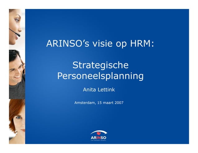 Strategische personeelsplanning | PDF