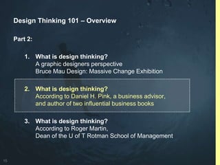 2007 05 Design Thinking | PPT