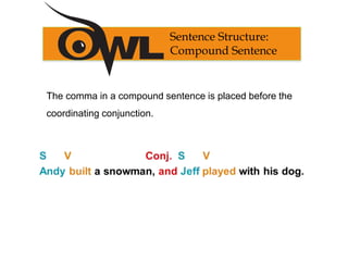 comma rules and comma splices presentatimn | PPT