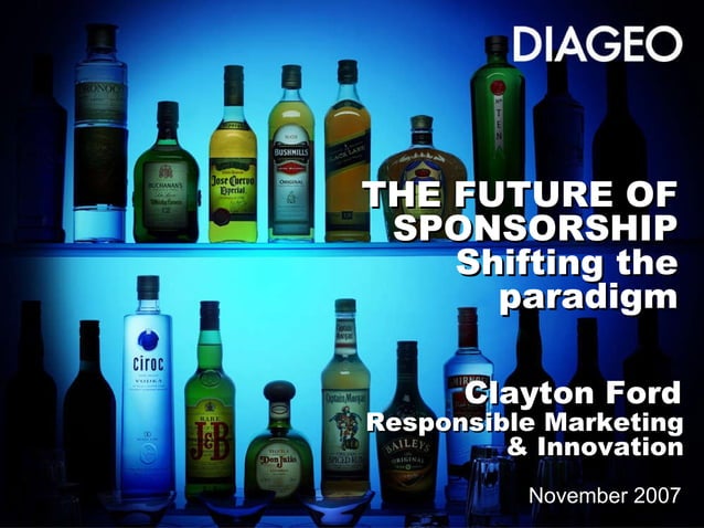 The Future Of Alcohol Sponsorship | PPT