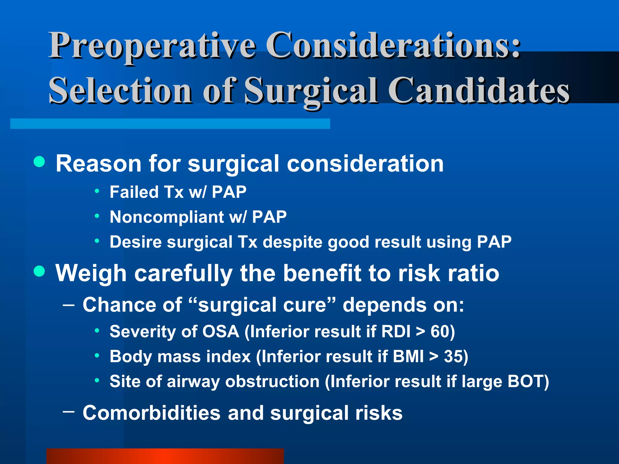 Preop Assessment Periop Management | PPT