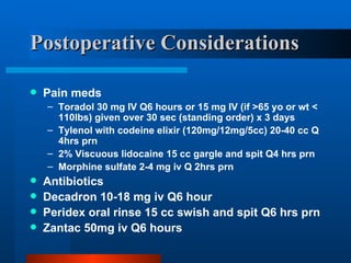 Preop Assessment Periop Management | PPT