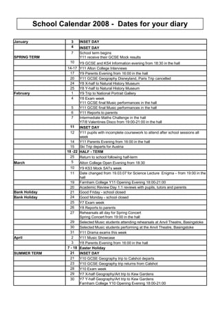 December 2007 School Newsletter | PDF