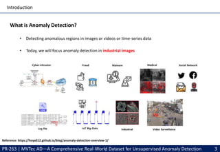 MVTec AD: A Comprehensive Real-World Dataset for Unsupervised Anomaly ...