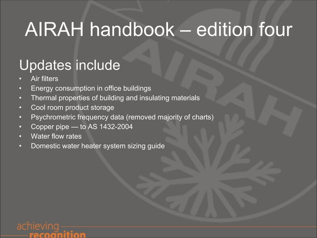 2007 Airah Handbook | PPS
