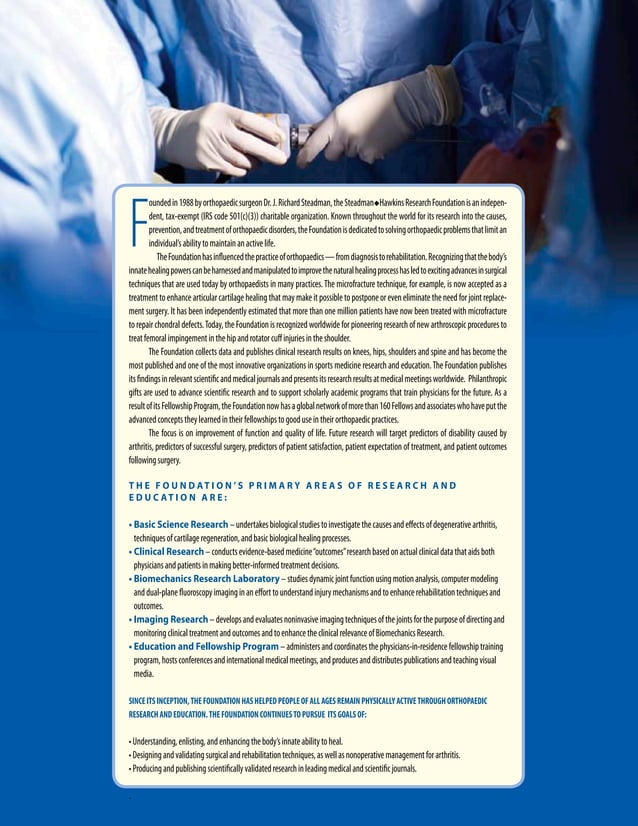 Femoroacetabular Impingement | Knee Microfracture | Patient Outcomes ...