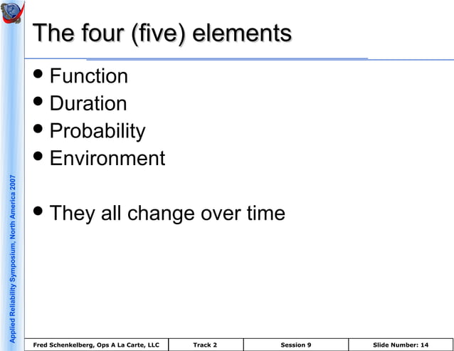 Trapped by MTBF | PPT