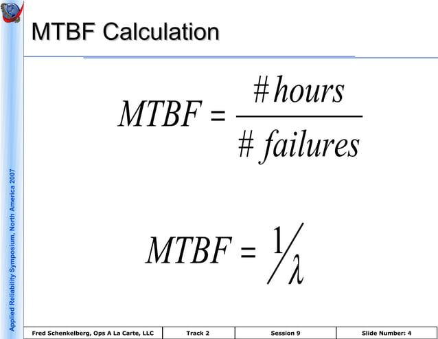 Trapped by MTBF | PPT