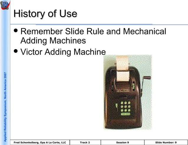 Trapped by MTBF | PPT