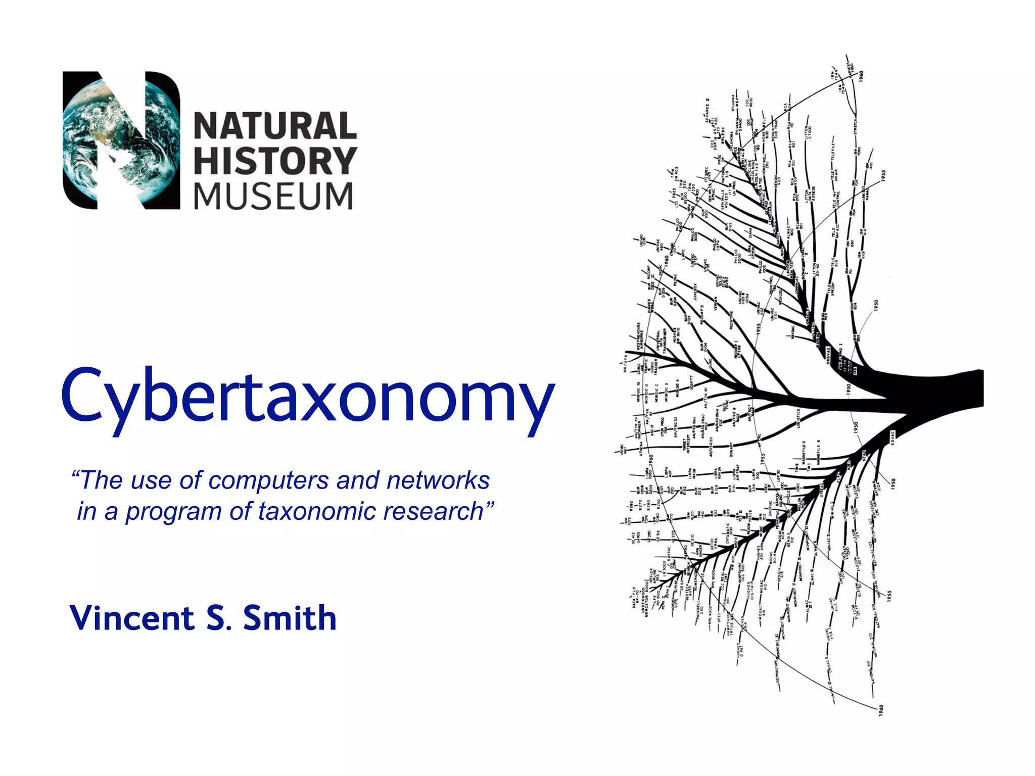 2007.Cybertaxonomy | PPT