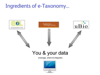 2007.Cybertaxonomy | PPT