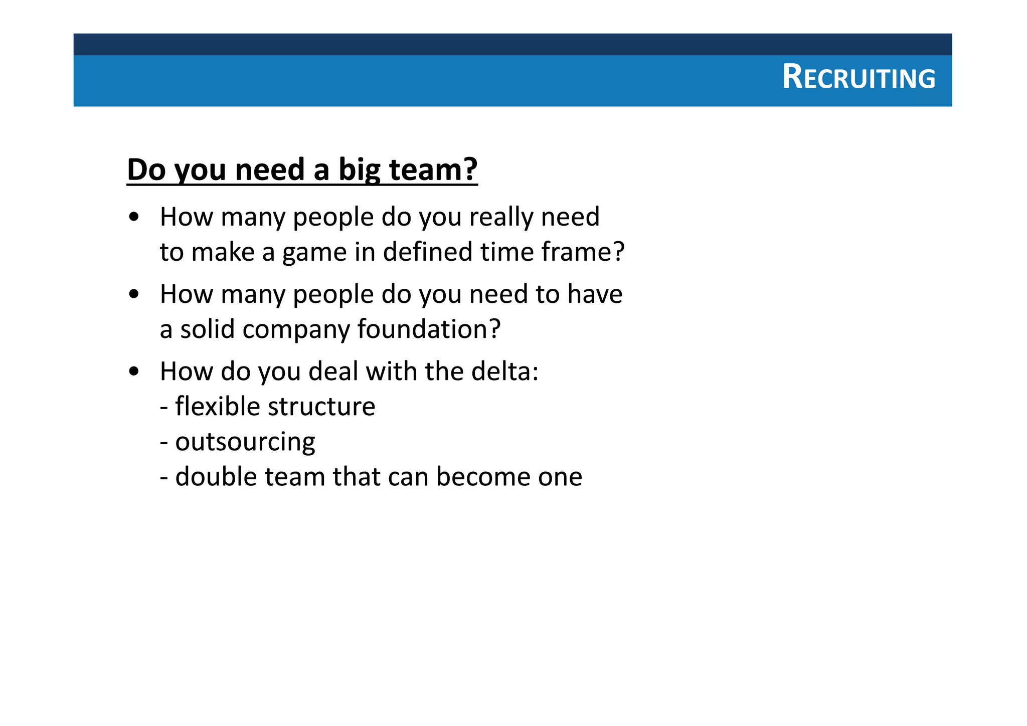 Building the right team | Ralf C. Adam | PDF